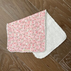 Pig Burp Cloth Teether Set, 2 Piece Set, Best Baby Gift, Farm Animals ...