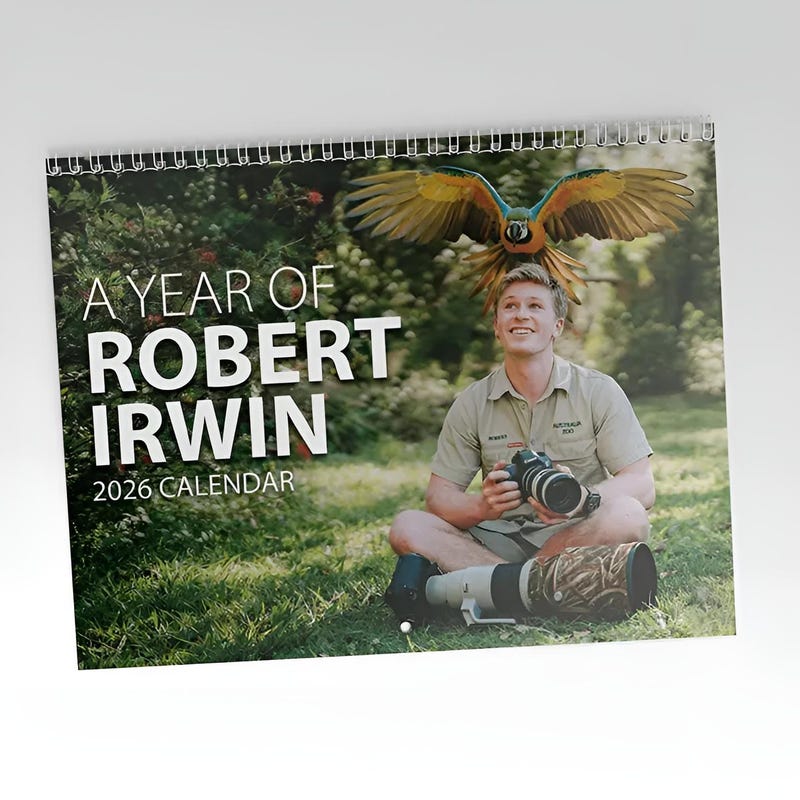 Robert Irwin 2026 Calendar - Etsy