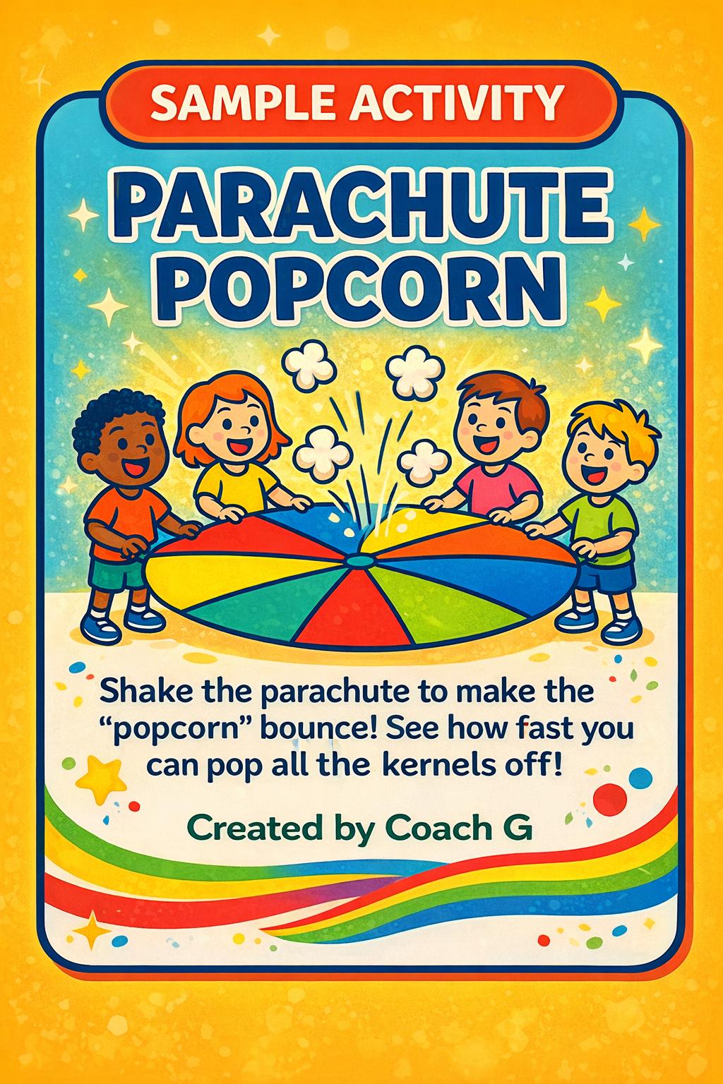 Pre K Parachute Playtime - Preschool Physical Education and Movement ...
