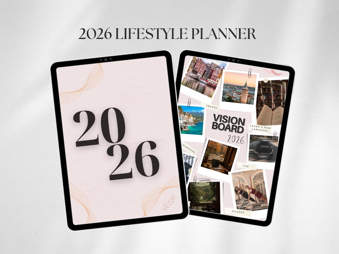2026 Digital Planner | Goodnotes and Notability | Minimalist Trackers ...
