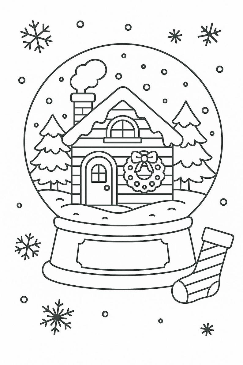 Fun Christmas Coloring Pages for Kids | Santa, Reindeer & Snowman ...