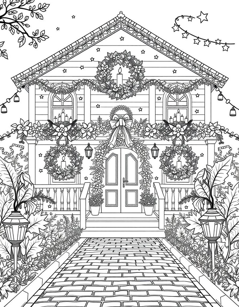 Las Posadas Coloring Pages – 20-page Christmas Posada Bundle (instant ...