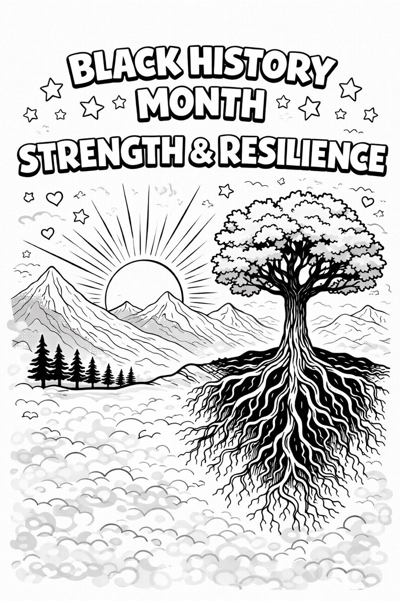 Black History Month Coloring Pages | Educational Kids Activity ...