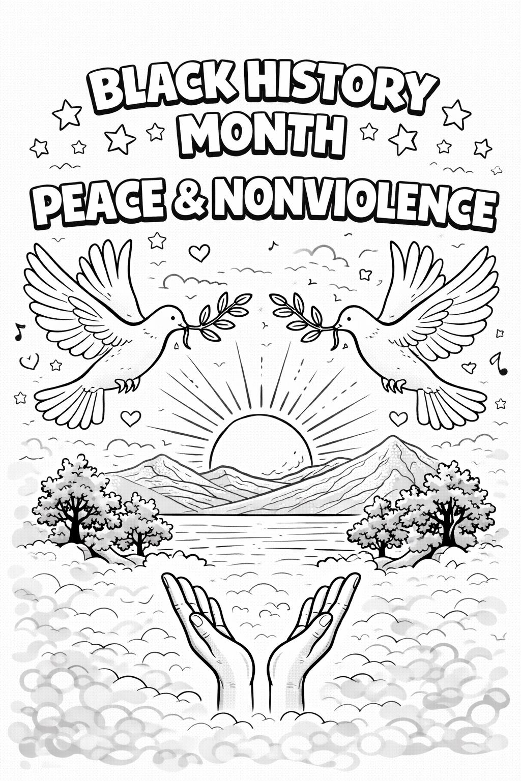 Black History Month Coloring Pages | Educational Kids Activity ...