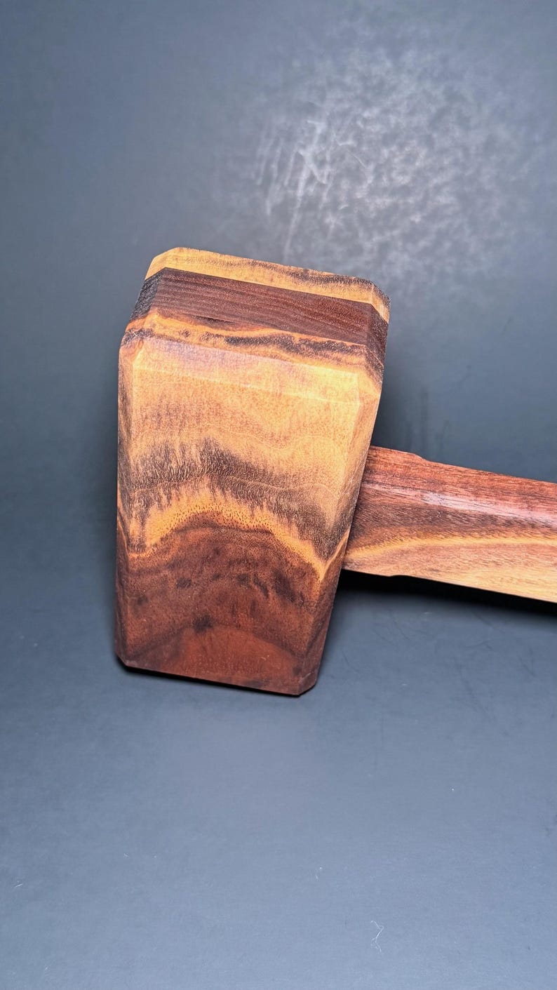 Handmade Walnut Mallet – Hardwood Joinery Hammer, Wood Carving - Etsy