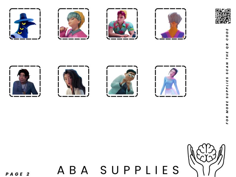 Kpop Demon Hunters | ABA Token Board | Downloadable PDF - Etsy