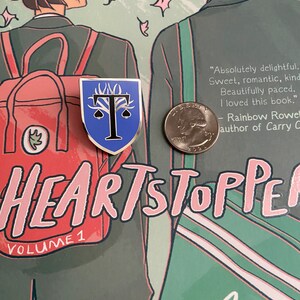 Heartstopper B-grade/seconds Truham Grammar School Hard Enamel Pin - Etsy
