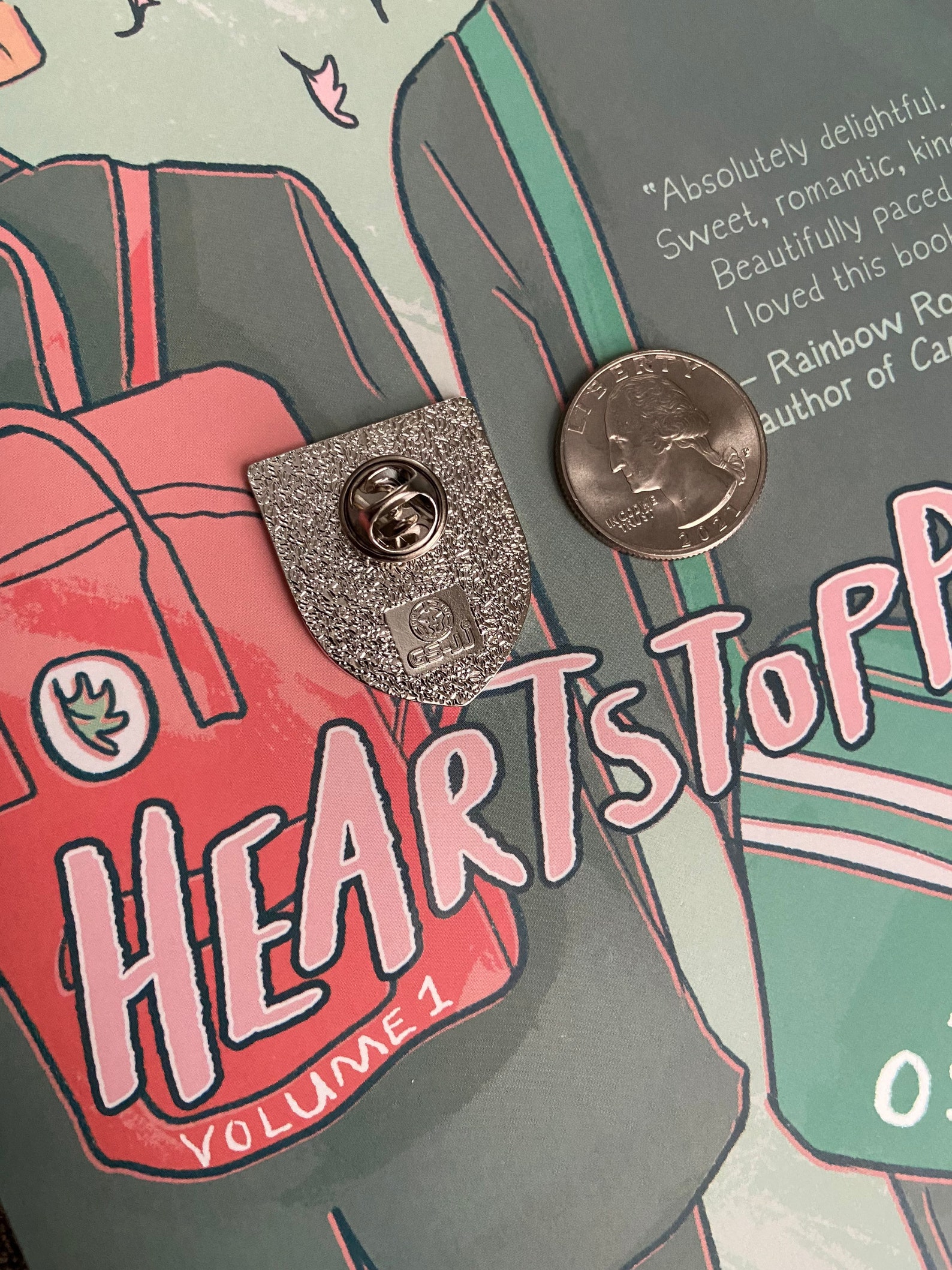 Heartstopper B-grade/seconds Truham Grammar School Hard Enamel Pin - Etsy
