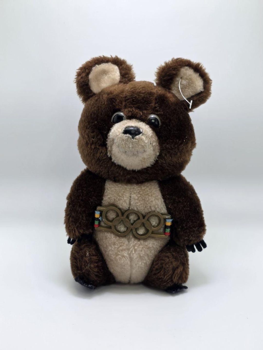 Vintage 1980 Moscow Olympics Misha Bear Plush R. Dakin USSR Mascot Toy ...