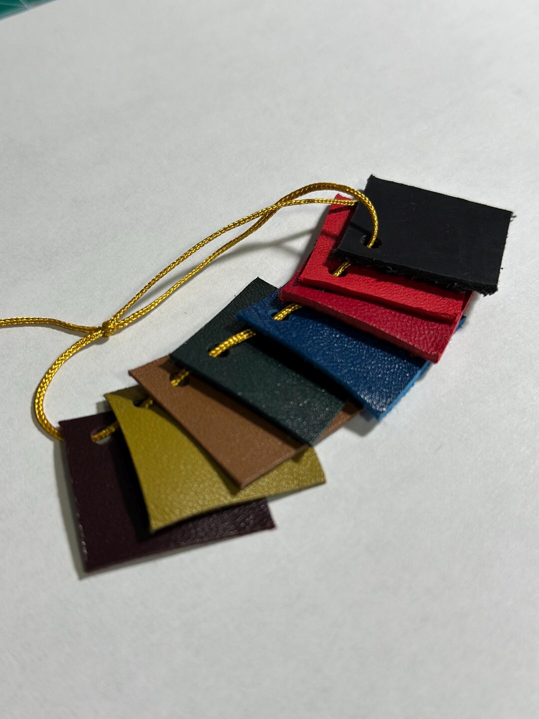 Genuine Leather Swatches | 1x1 Inch Color Samples for Crafts - Etsy