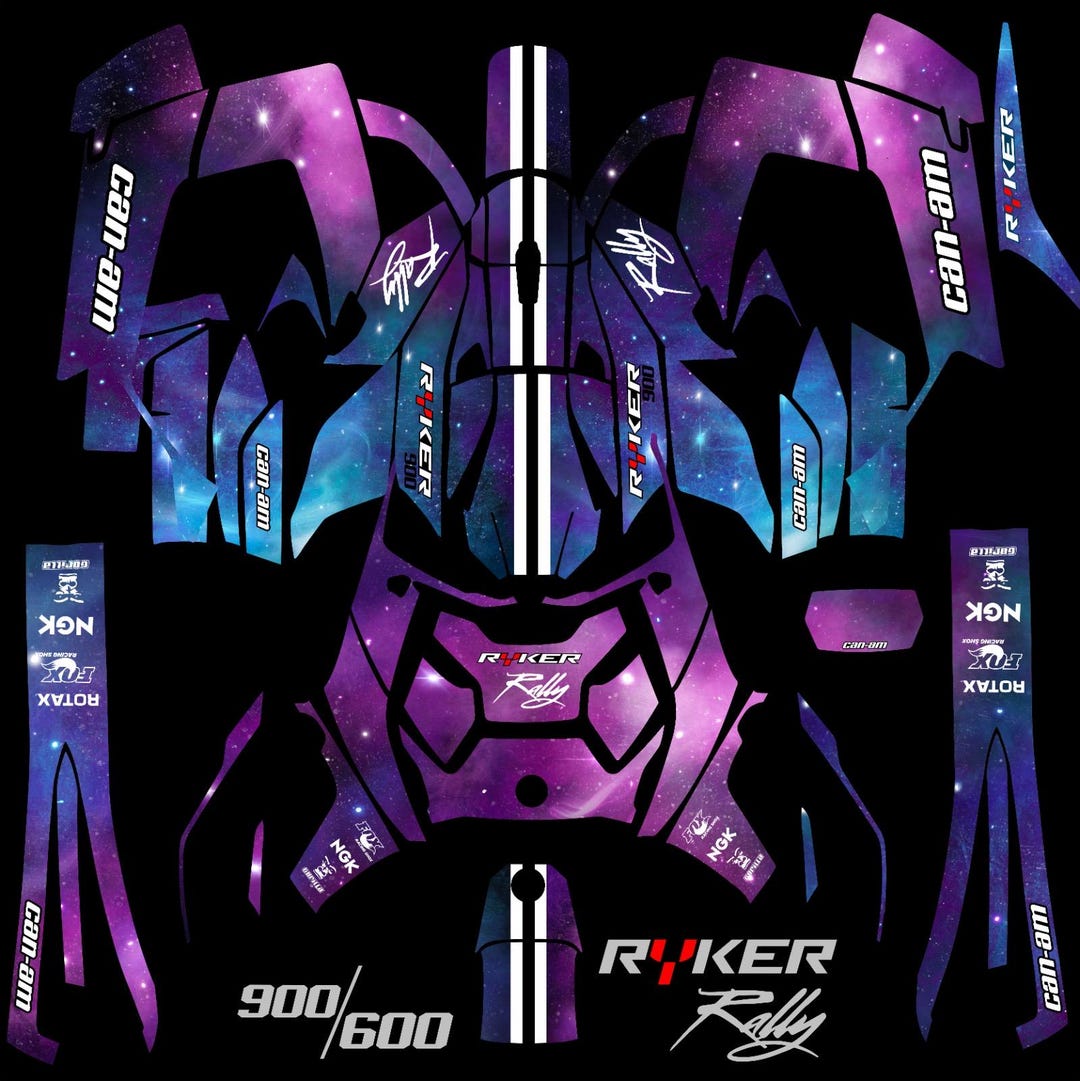 Can Am RYKER 600 900 Graphic Kit 2018 2019 2020 2026 Stickers Decals ...