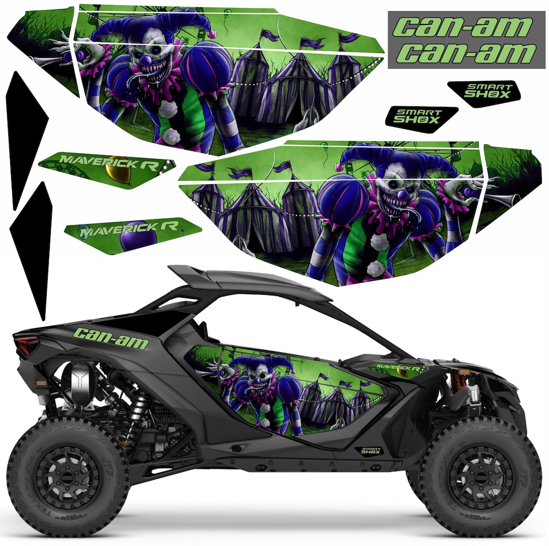 Can-am Maverick R XRS 2UP UTV Decals Stickers Set Graphics Kit - Etsy