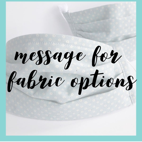 Tie Back Face Mask - Etsy