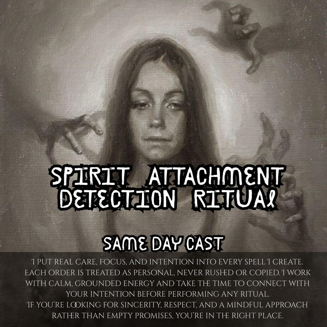 Spirit Attachment Detection Ritual Spell – Identify Energetic Presence ...