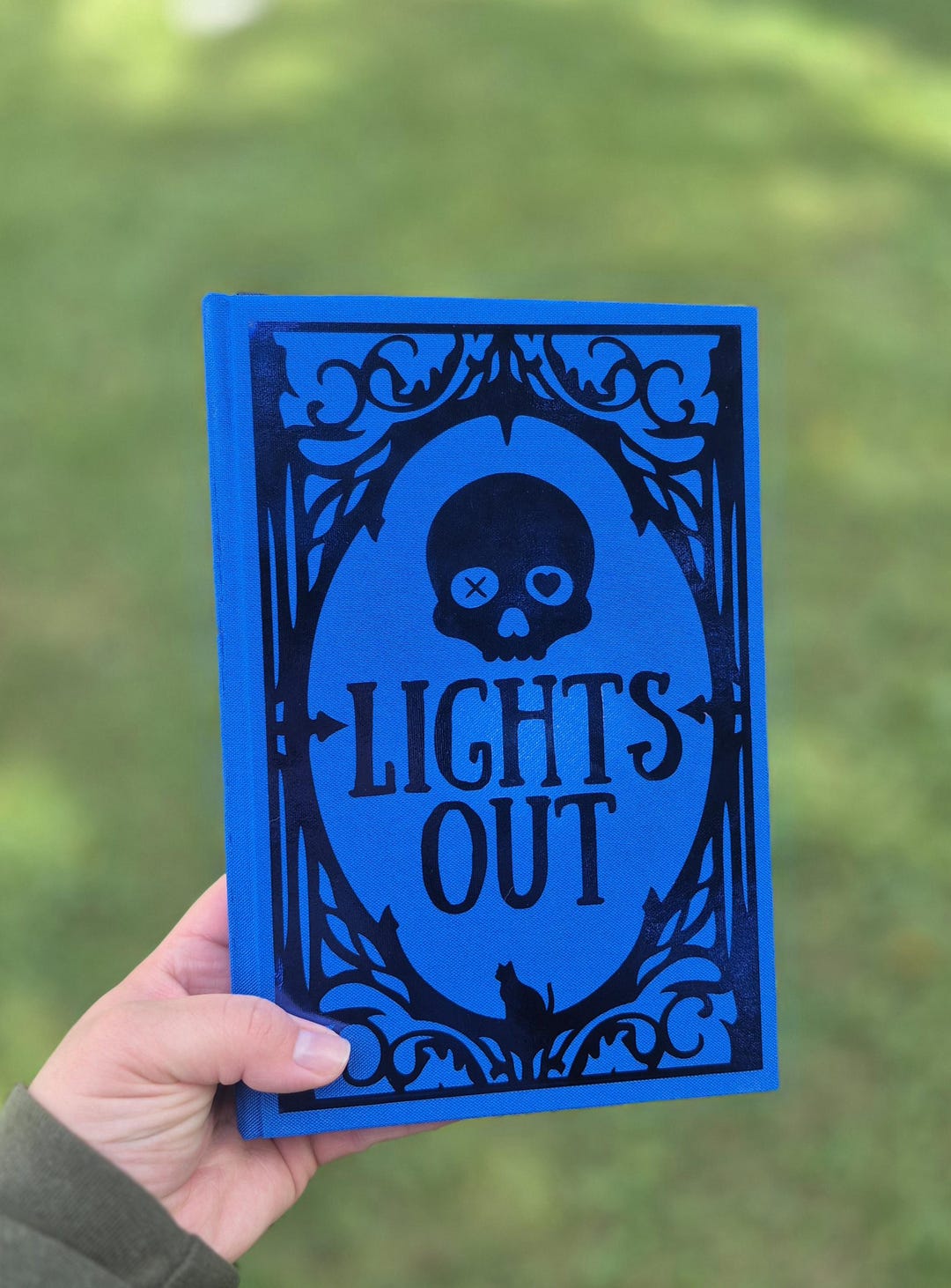 Lights Out by Navessa Allen: Handmade Rebound Hardcover Book - Etsy