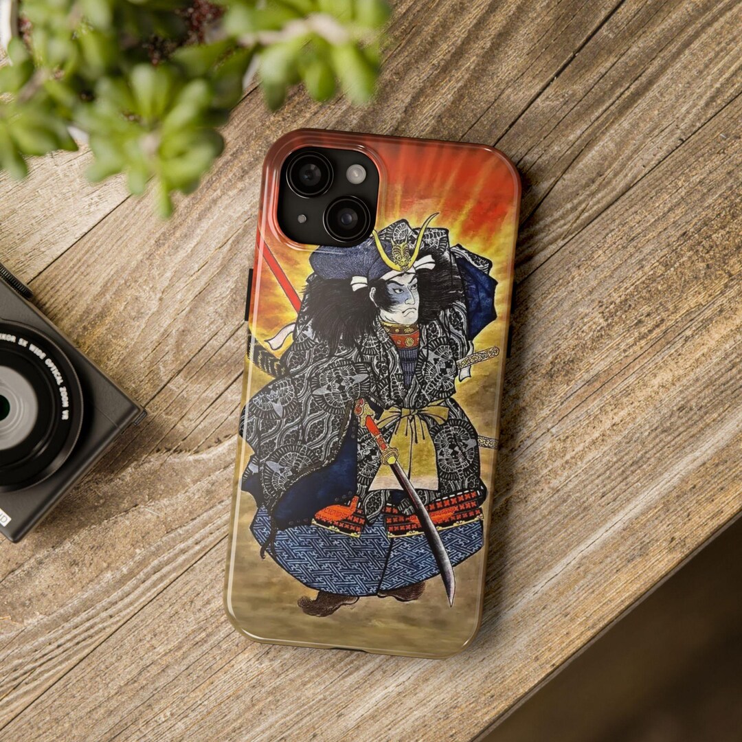 Samurai Warrior Tough Phone Case Japanese Armor Phone Cover - Etsy