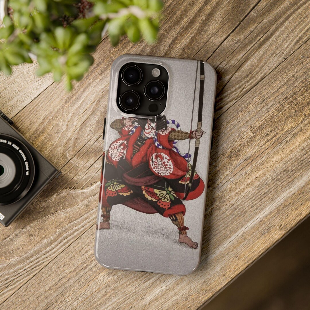 Samurai Archer Tough Phone Case Japanese Warrior Art Protective Cover ...
