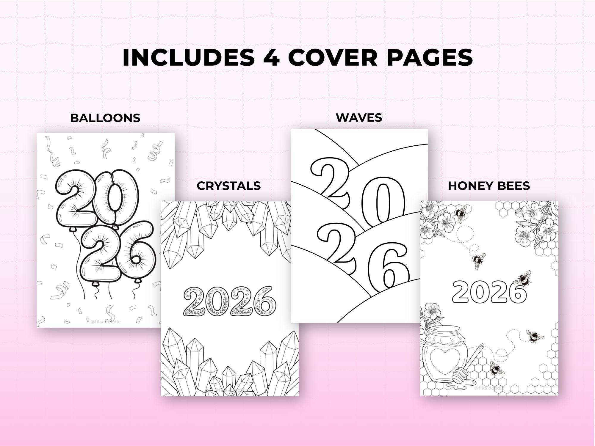 2026 Bullet Journal Kit | A4 A5 Printable Planner (digital Download ...