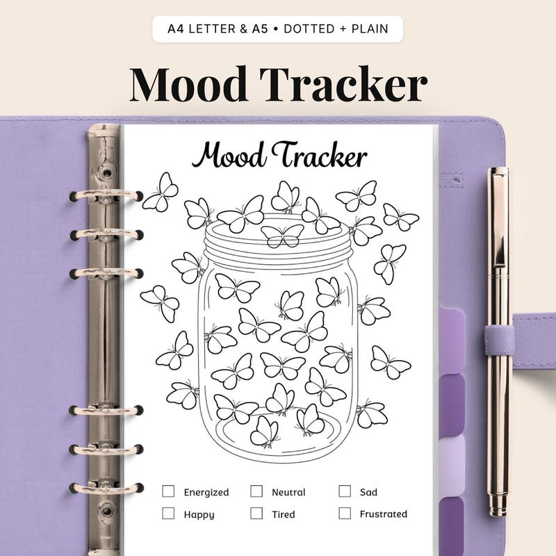 A5 Bujo Trackers - Etsy