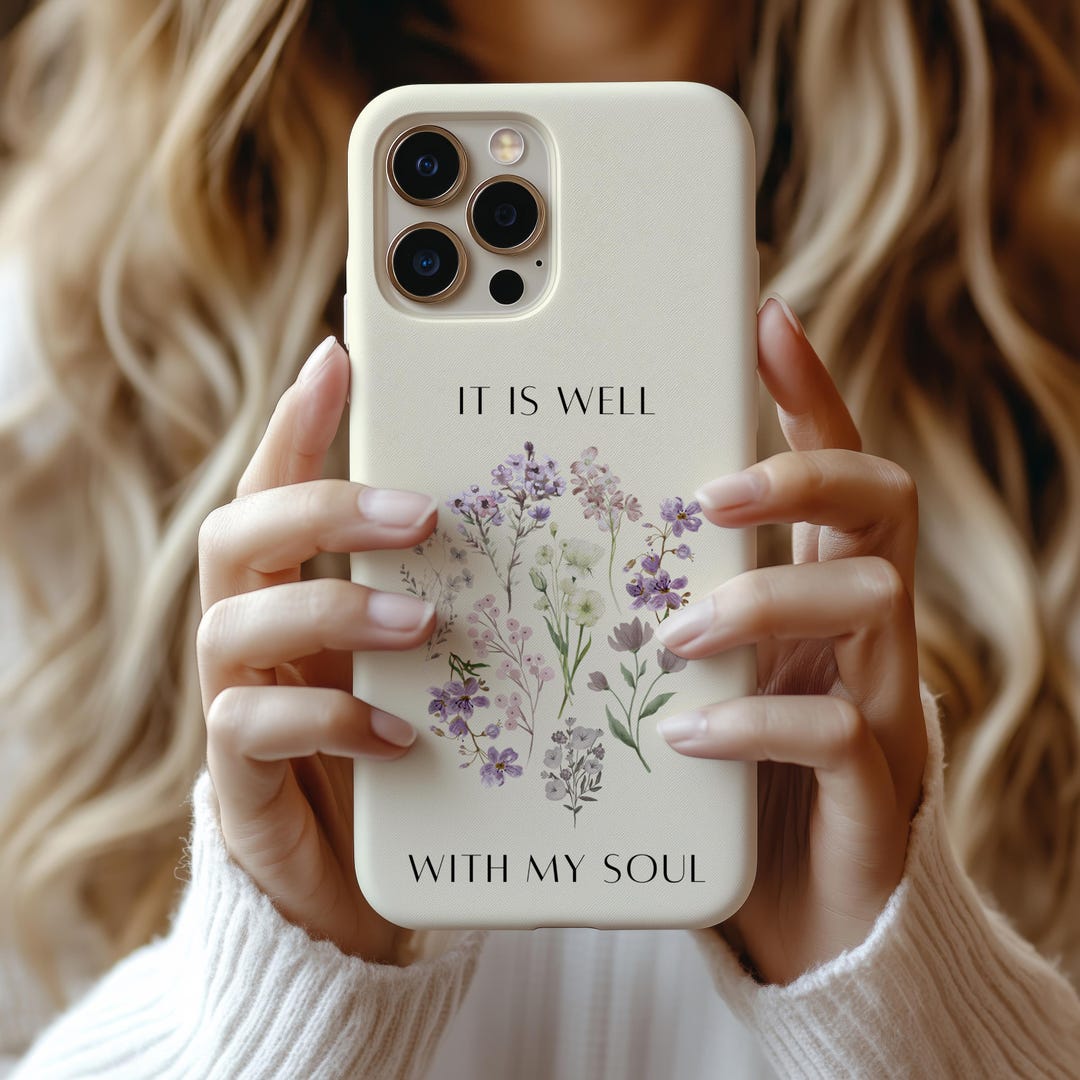 It is Well With My Soul Slim Phone Case, iPhone 16 15 14 13 12 Pro Max ...