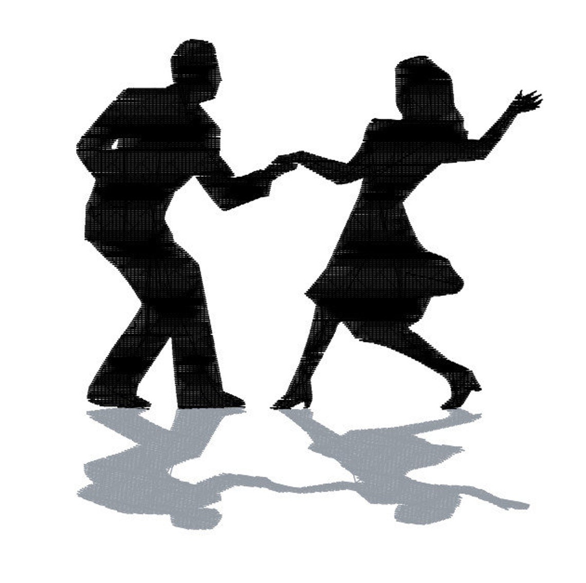 Couple Dancing Embroidery File - Etsy