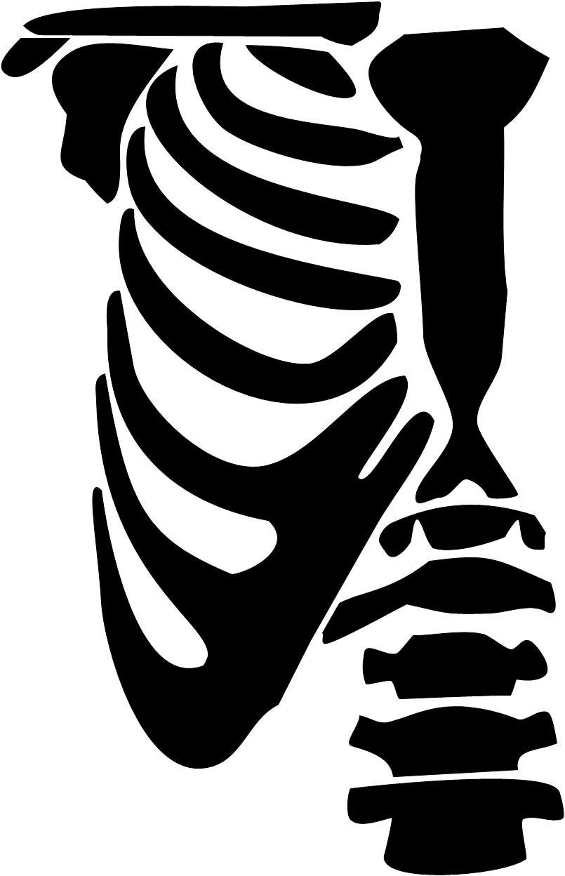 Ribs, Half Ribs and Arm Bone SVG 3 File Set - Etsy