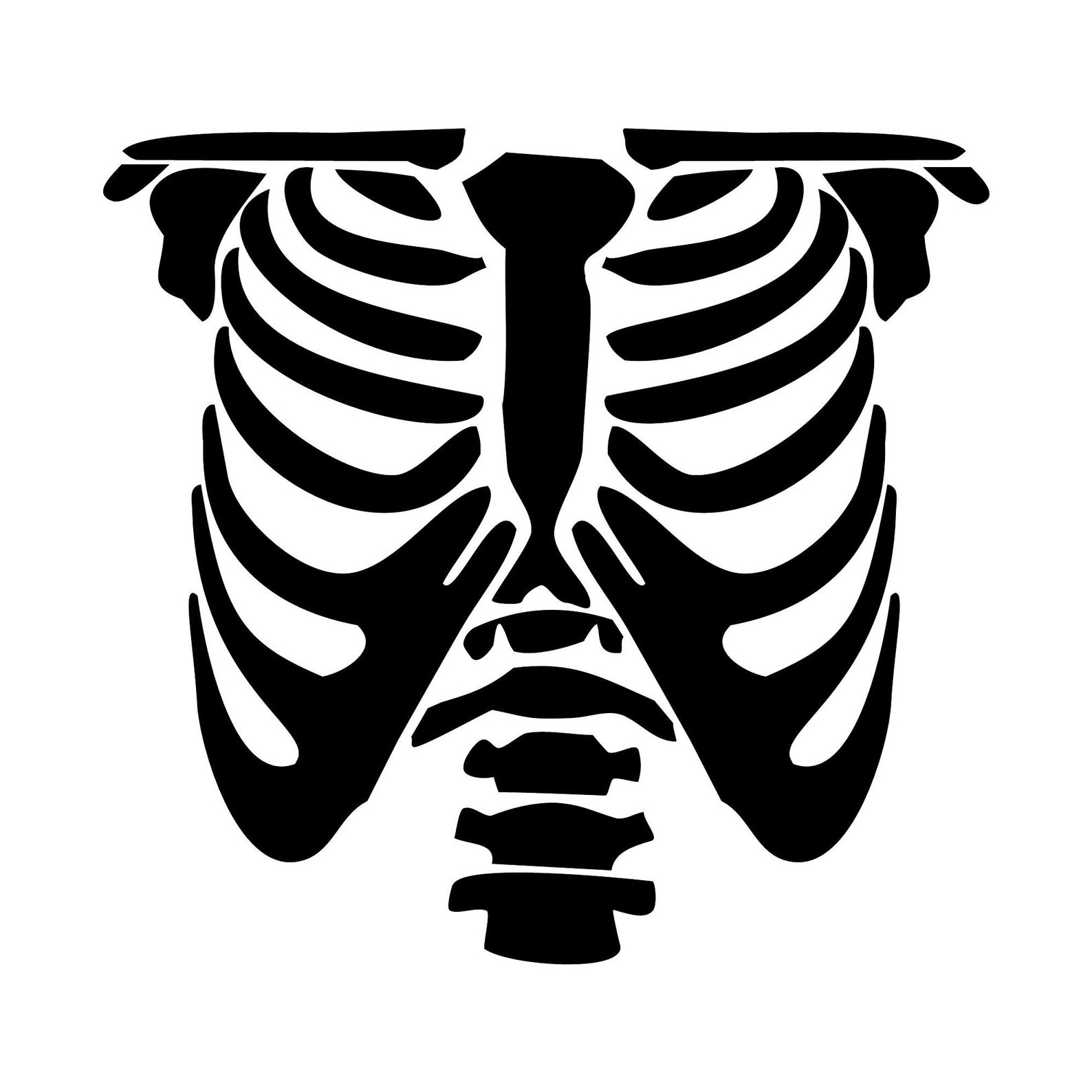 Ribs, Half Ribs and Arm Bone SVG 3 File Set - Etsy