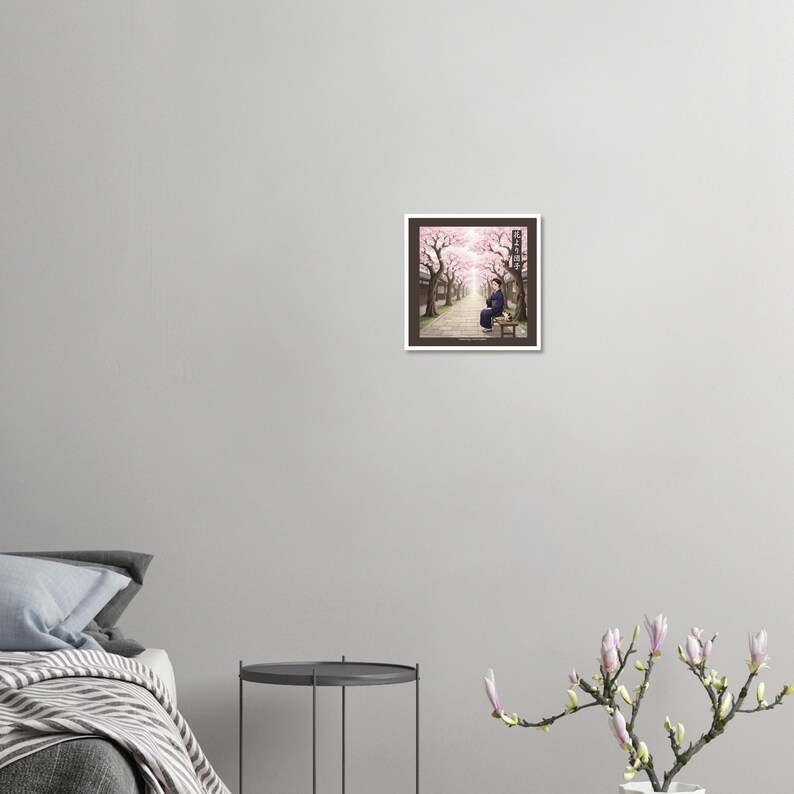 Japanese Proverb Wall Art | Dumplings Over Flowers | Ukiyo-e Print ...
