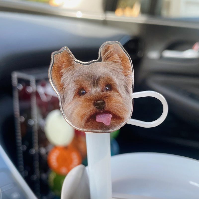 Straw Topper Customized - Etsy