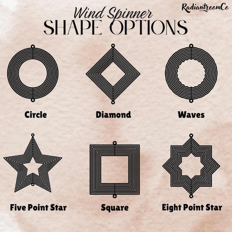 Custom Metal Wind Spinner With Kids Names, Personalized Mother's Day ...