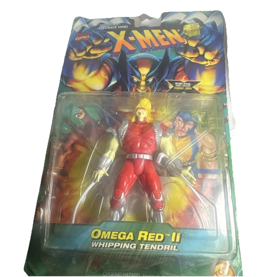 Toy Biz X-men Flashback Series Omega Red II With Whipping Tendril MOC ...
