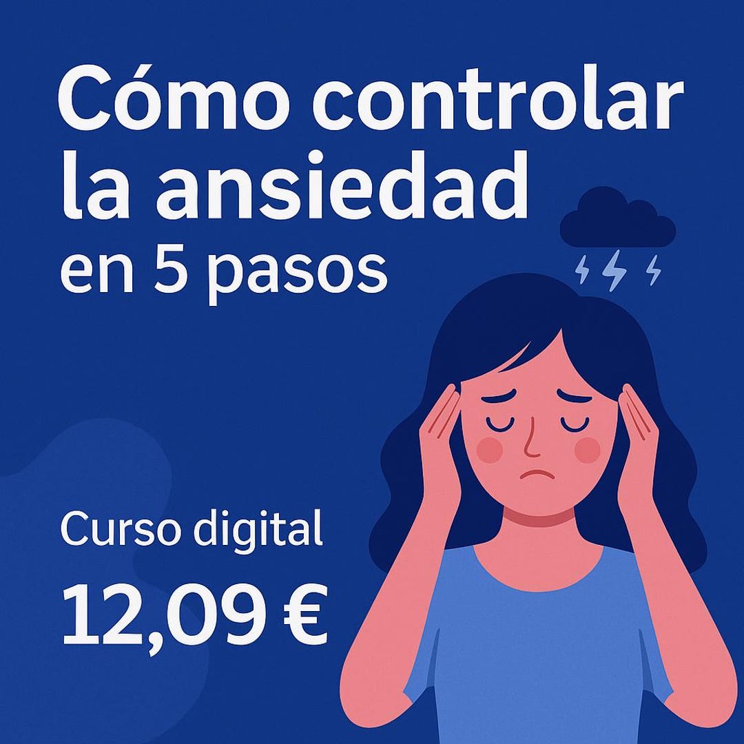 How to Control Anxiety in 5 Steps | Digital Course in Spanish | Simple ...