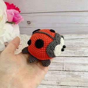 2 in 1 Ladybug Crochet Pattern, Reversible Bug Amigurumi PDF, Cute ...