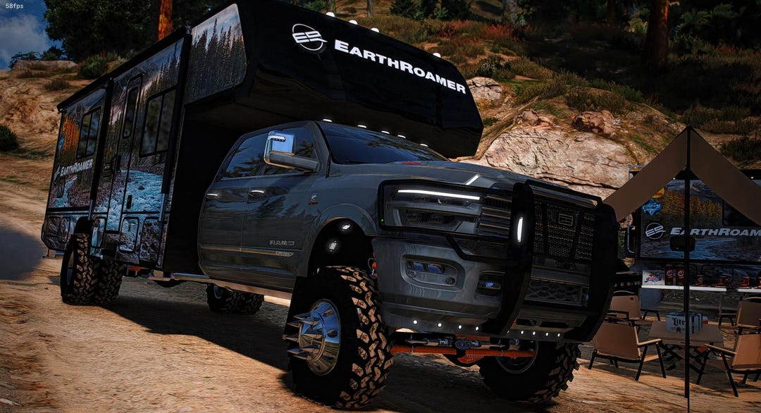 6th Gen Dodge Ram Cummins Camper - Fivem - Etsy Canada