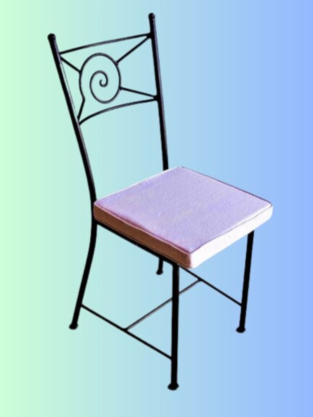 Élégante Chaise en Fer Forgé en Forme d'Escargot pour une Touche ...