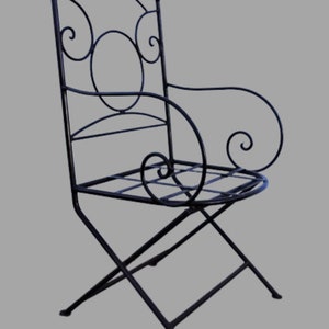 Fauteuil En Fer Forgé Modèle 'idéal' : Confort, Design Et Artisanat ...