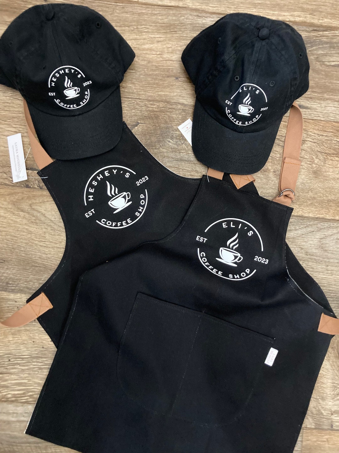 Kids Personalized Barista Baseball Cap |coffee, Shop, Cafe, Costume ...