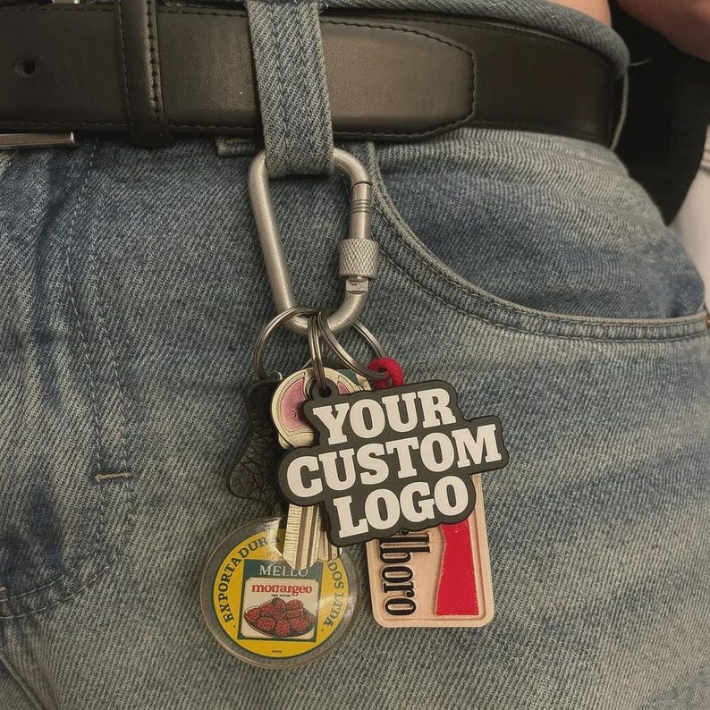 Custom Design NFC Keychain, 3D Printed Tap Keychain - Etsy