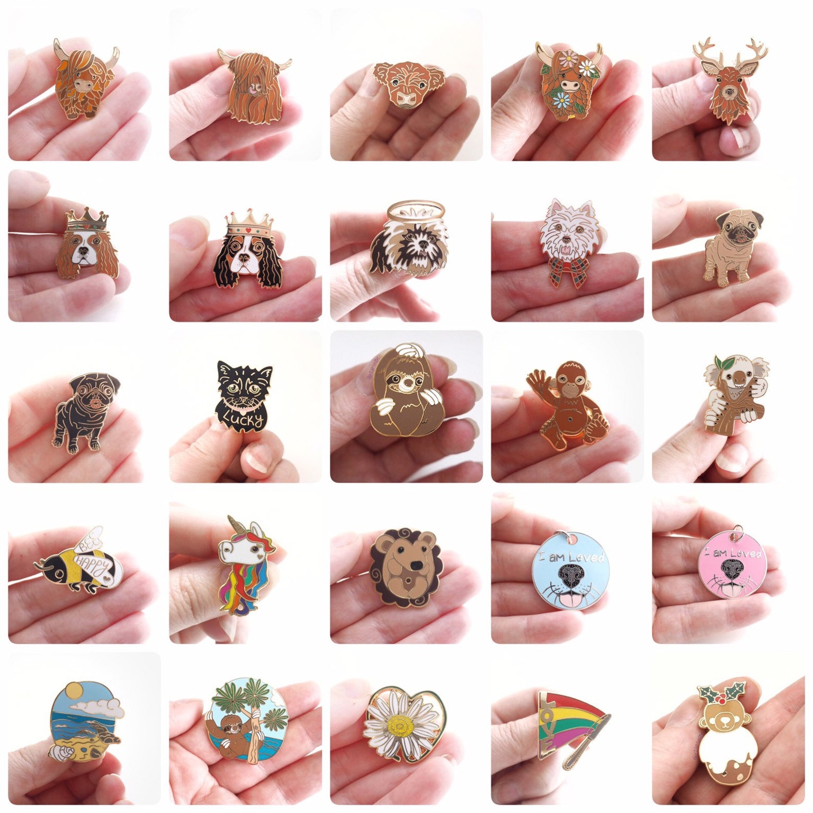 Cute Sloth Enamel Pin. Adorable Tree and Animal Lover Gift - Etsy