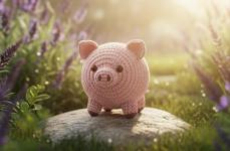 Crochet Pig Pattern PDF, Amigurumi Piggy Tutorial (instant Download) - Etsy
