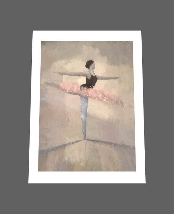 Ballet Dancer Painting Impressionist