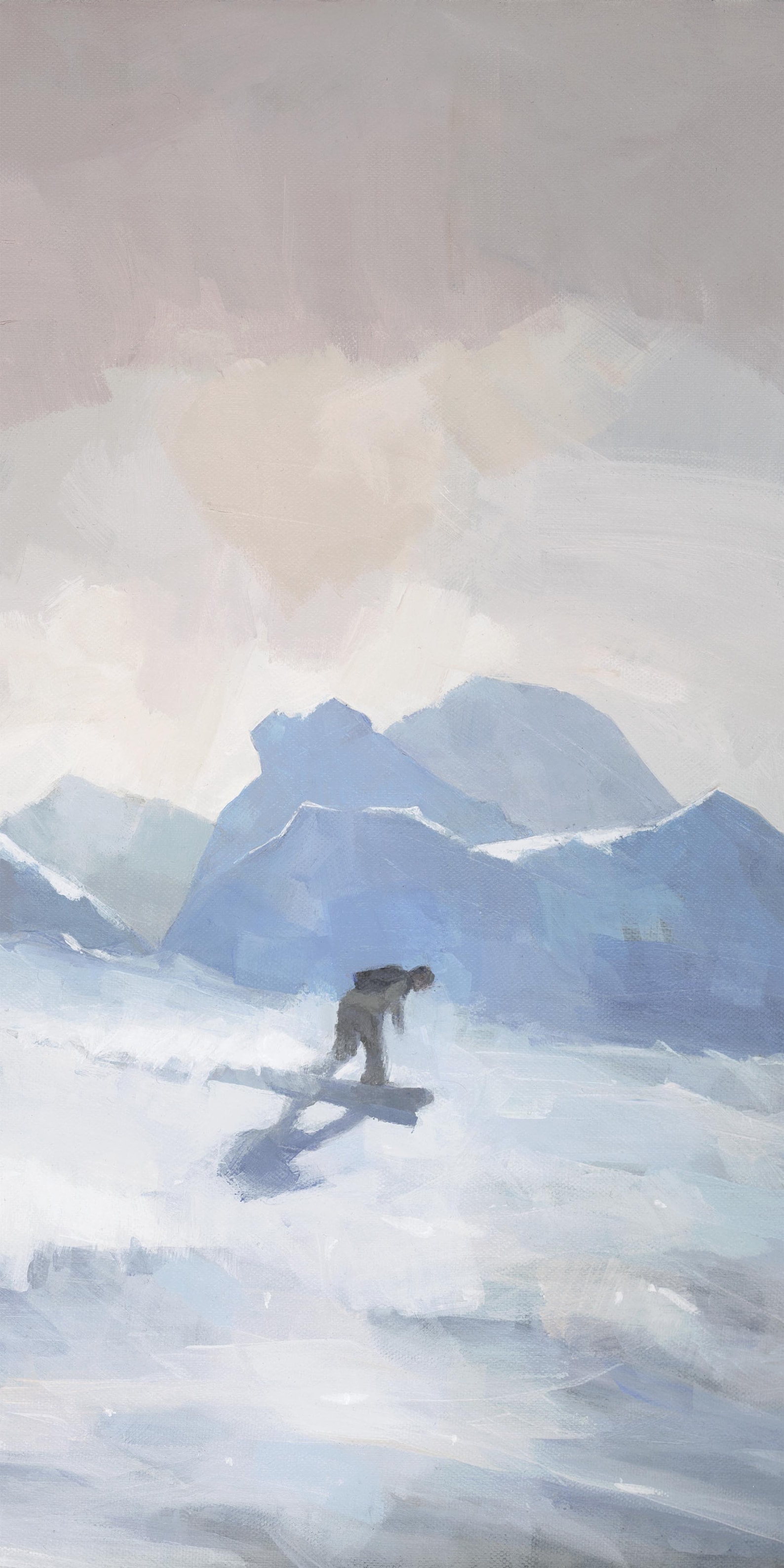 Snowboard Painting, Signed Art Print, Snowboarder Snowboarding Giclee ...