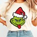 Grinch Face PNG | Funny Grinch Tongue Christmas Clipart | Green Monster ...