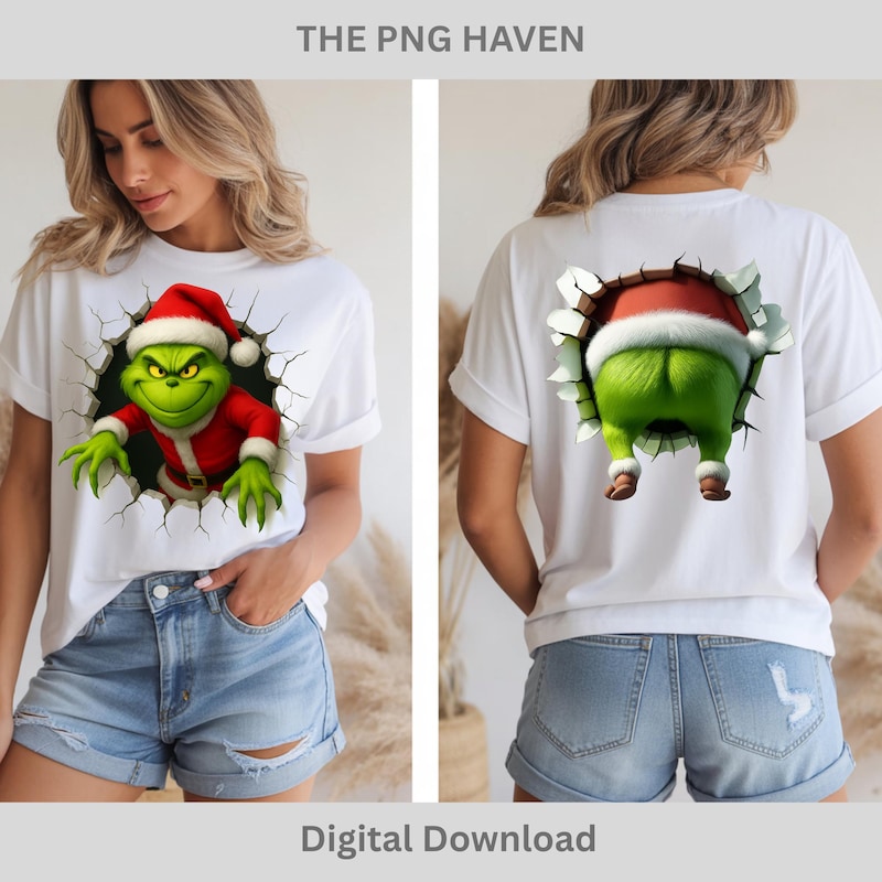 Grinch Break Png - Etsy