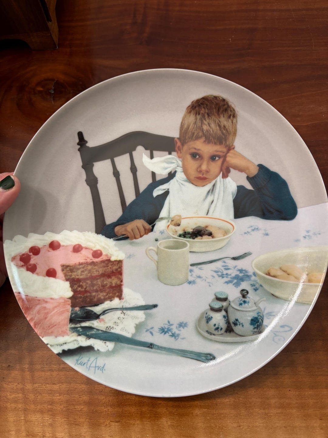 1985 Kurt Ard Collectable Plate - Etsy