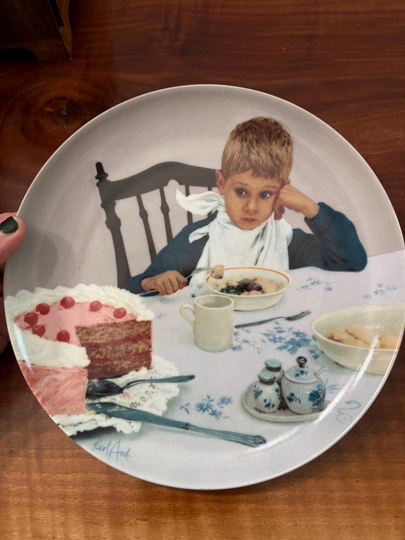 1985 Kurt Ard Collectable Plate - Etsy