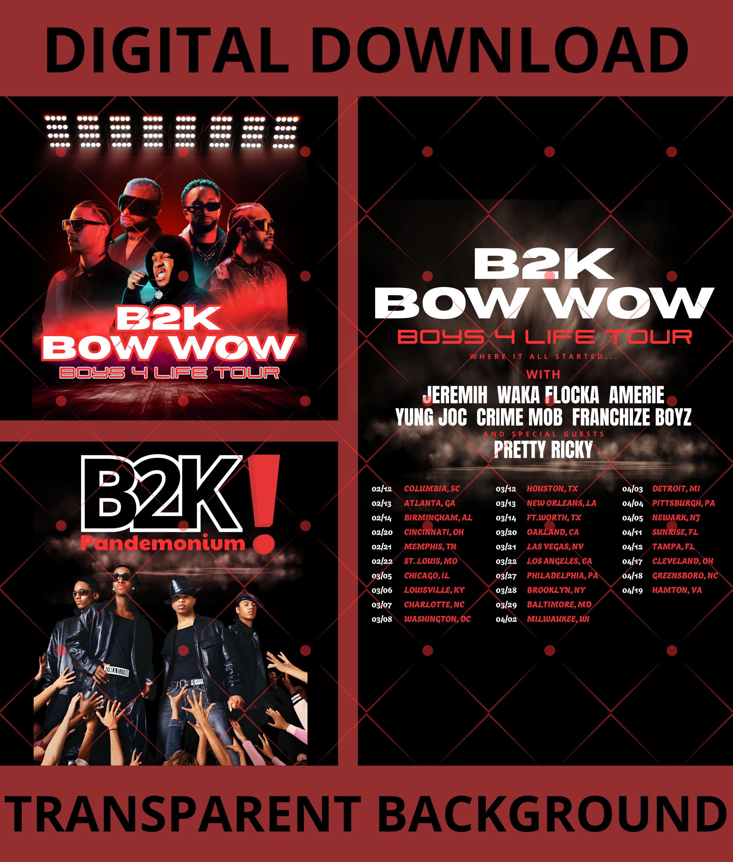 B2K Bow Wow PNG: T-shirt Design (digital Download) - Etsy