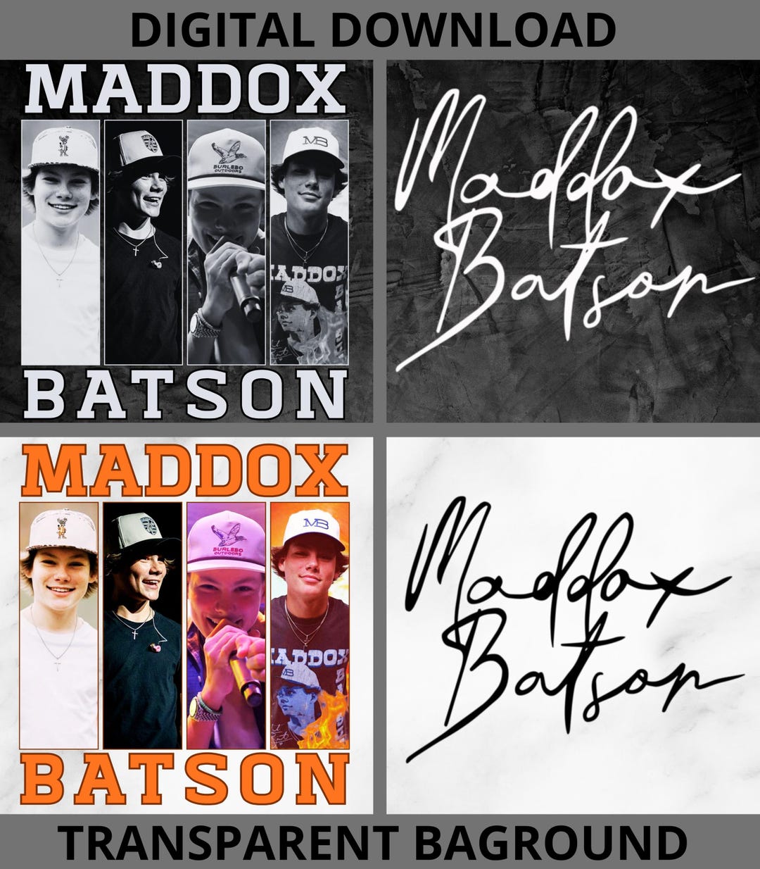 Maddox Batson PNG File: T-shirt Print Ready (digital Download) - Etsy