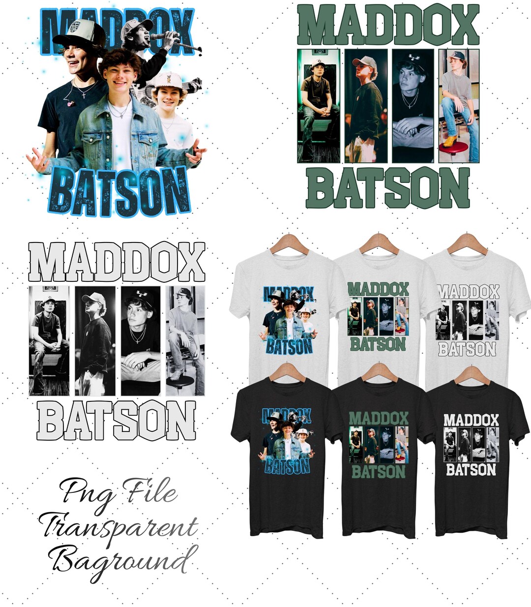 Maddox Batson PNG File: T-shirt Print Ready (digital Download) - Etsy ...