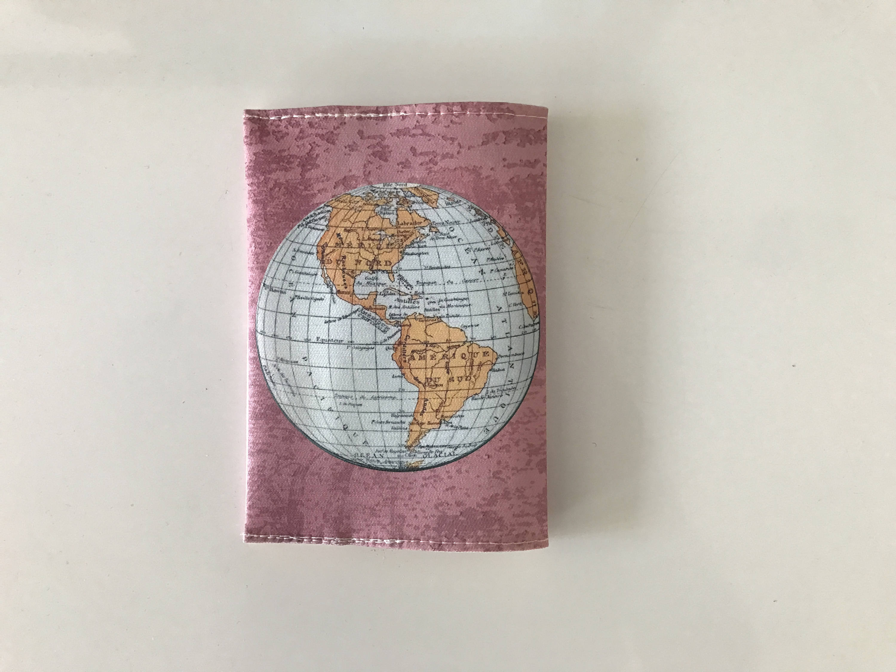 World Map Passport Cover Passport Case With a Print of an - Etsy